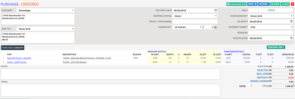 Business Management & ERP Software for Stone Fabricators | StoneGrid